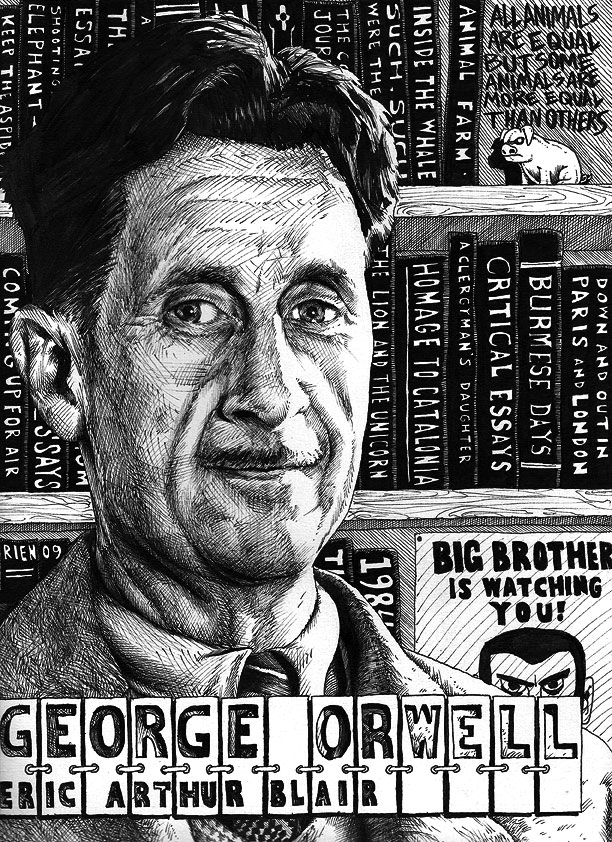 george_orwell_by_magnetic_eye - Fenomeni